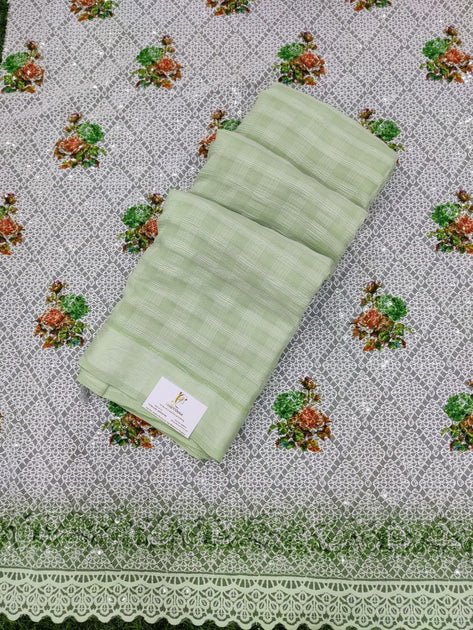 Green Georgette 1JAN8E – Jabita's Choice