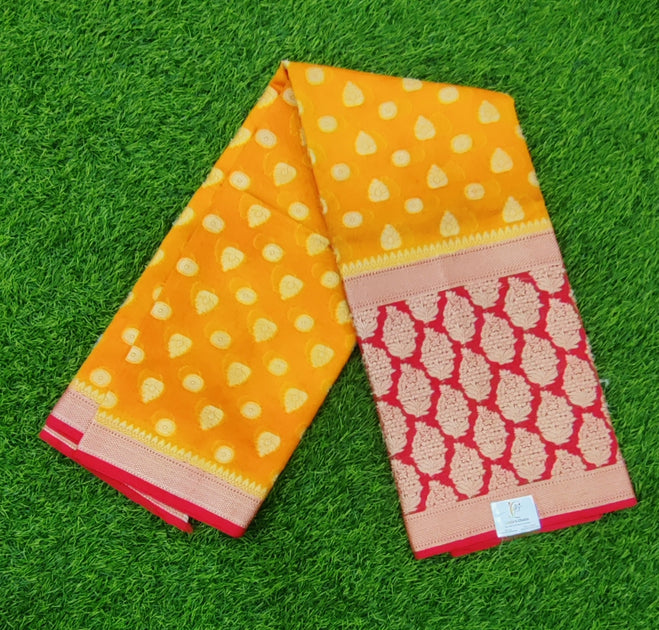 Kora Banaras Orange – Jabita's Choice